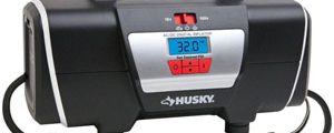 Husky 12-Volt/120-Volt Inflator - Home and Auto Inflator - HD12120